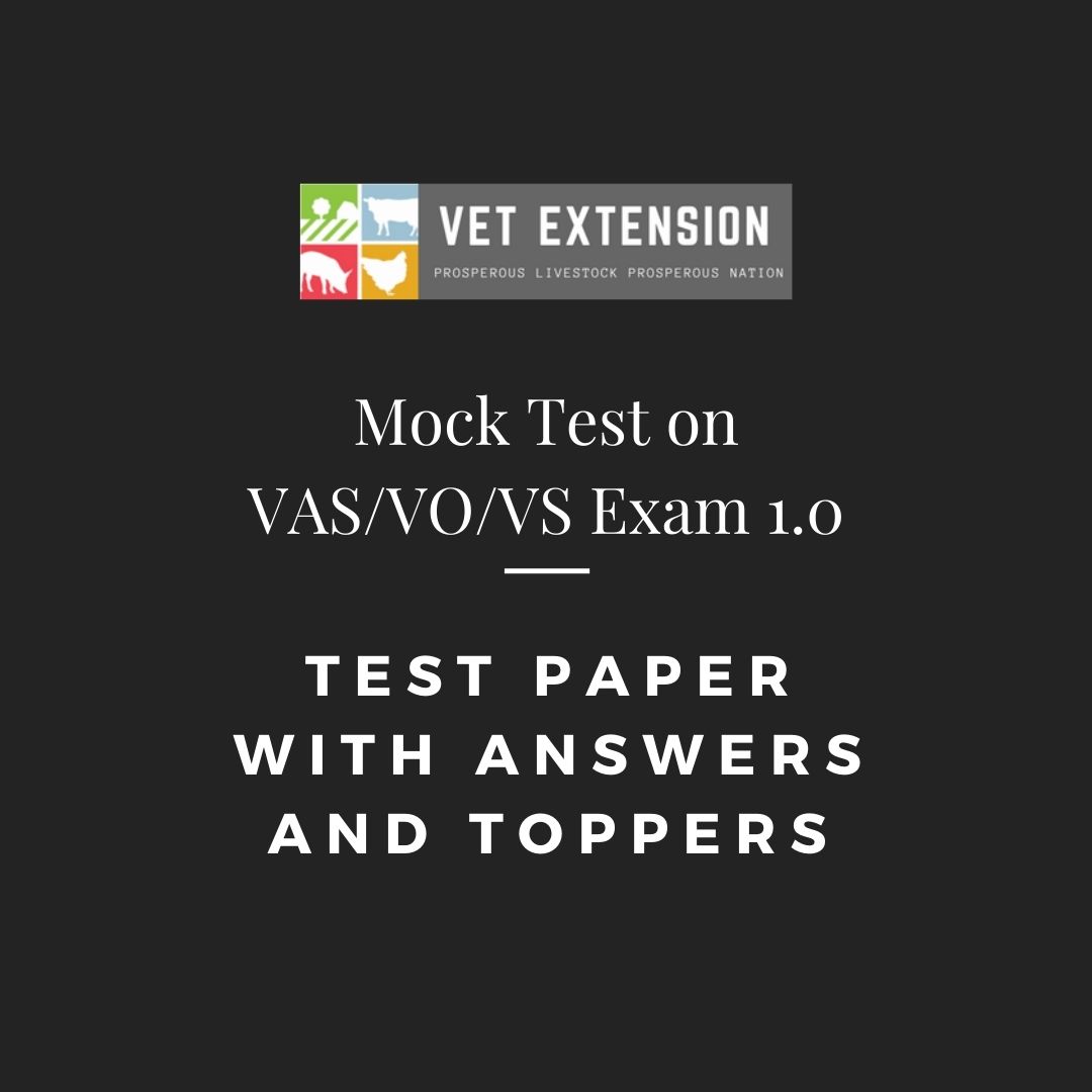 Test paper of mock test (VAS/VO/VS Exam 1.0) with answers and toppers ...